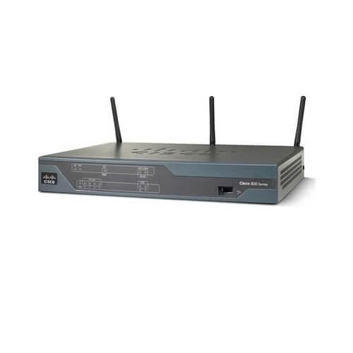 C888-K9 Router Cisco ISR 800 4x10Base-T/100Base-TX RJ-45 LAN, 1xRJ-45 ...