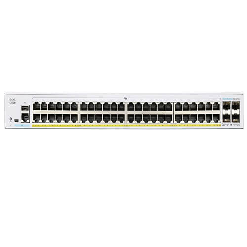 CBS250-48P-4G-EU | Cisco CBS 250 48 port GE PoE+, 4 x 1G SFP uplink